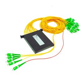 1x64 Optical Splitter Mod 1260~1650nm Single Slot LGX SC/APC - Fiber ...