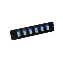 AFL Adapter Plate, Black, 12 LC Duplex SM, Zirconia Sleeve, LGX 118 ...