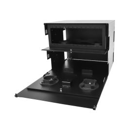 FIS 8RU Rack Mount Splice & Patch Enclosure, Holds (12) LGX Panels ...