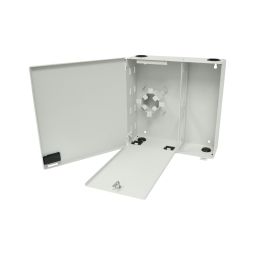 FIS Wall Mount Patch Panel, Holds (4) Adapter Plates, Unloaded-Beige ...